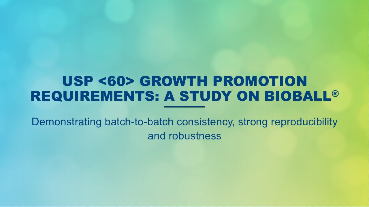 BIOBALL® Burkholderia cepacia Complex Strains Performance Testing for ...