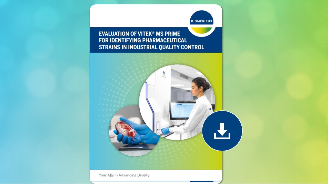 Evaluation of VITEK® MS PRIME for identifying pharmaceutical strains in ...